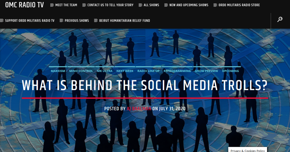 What is behind Social Media Trolling? | From Rome