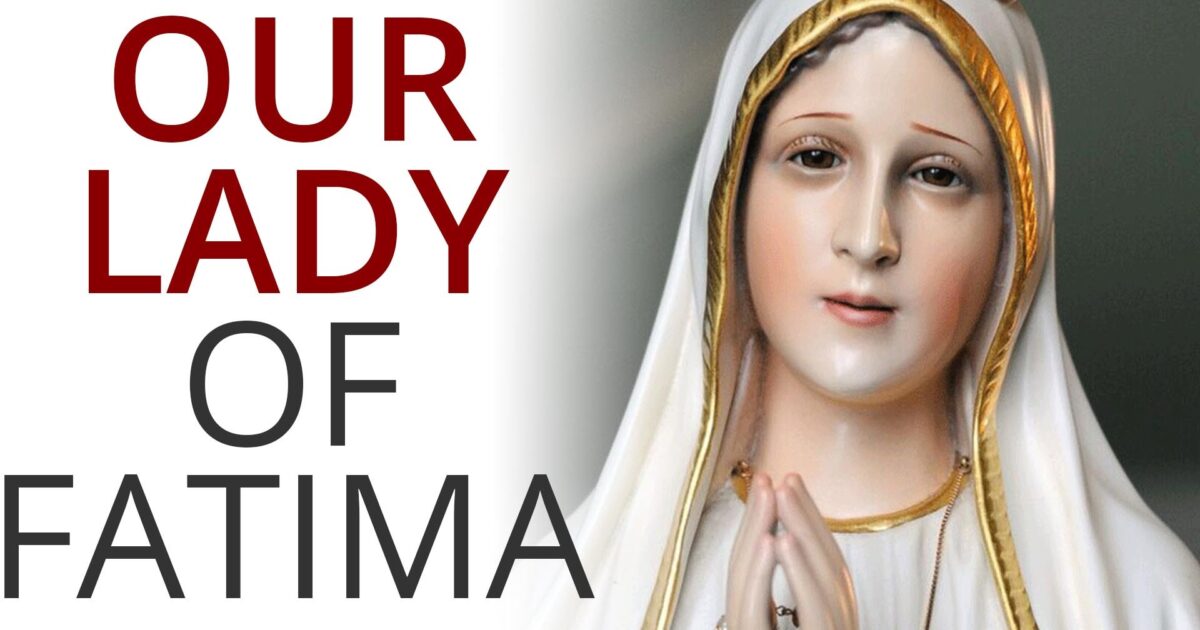 Br. Bugnolo recounts the events of Fatima, May 13, 1917 –105 years ago ...