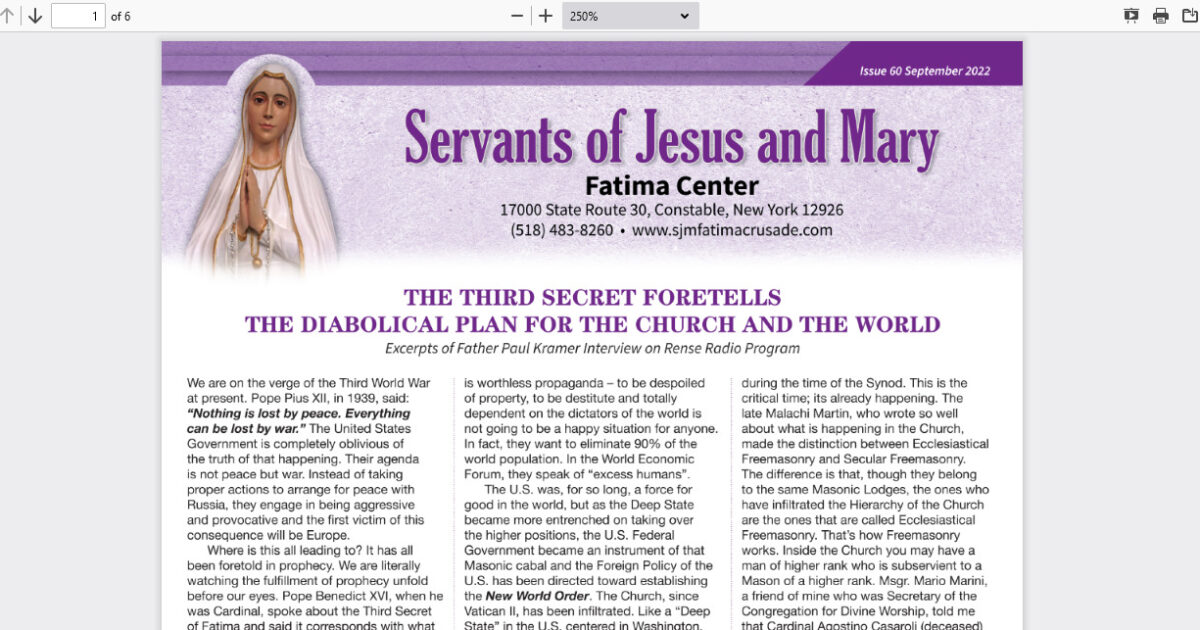 Father Kramer: Cardinal says that Bergoglio takes his orders from a ...