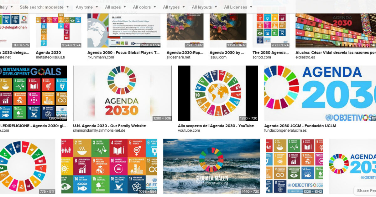 The Big Squeeze as the road to Agenda 2030 | From Rome