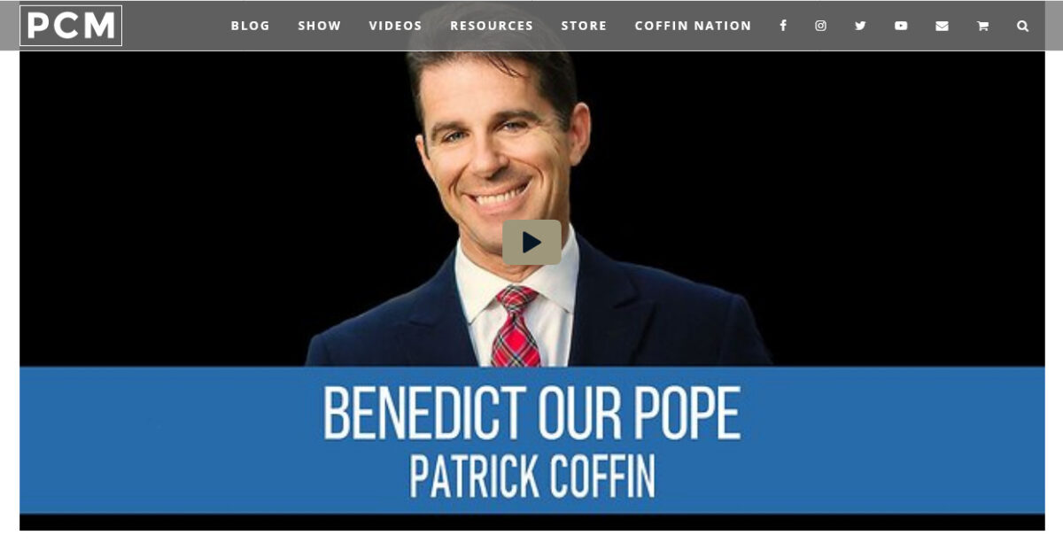 Patrick Coffin: Benedict XVI is our Pope! | From Rome