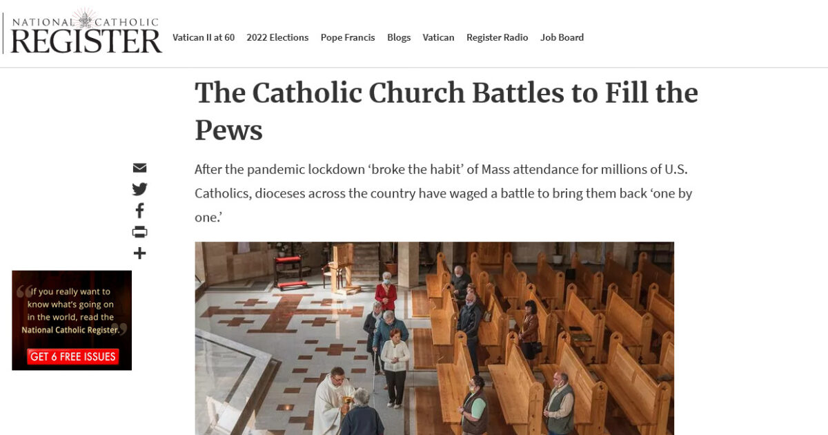 Christ’s Sheep have fled the Bergoglian Church of Wolves | From Rome