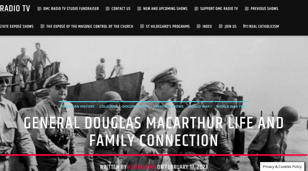 The Heroic Father of General Douglas A. MacArthur | From Rome
