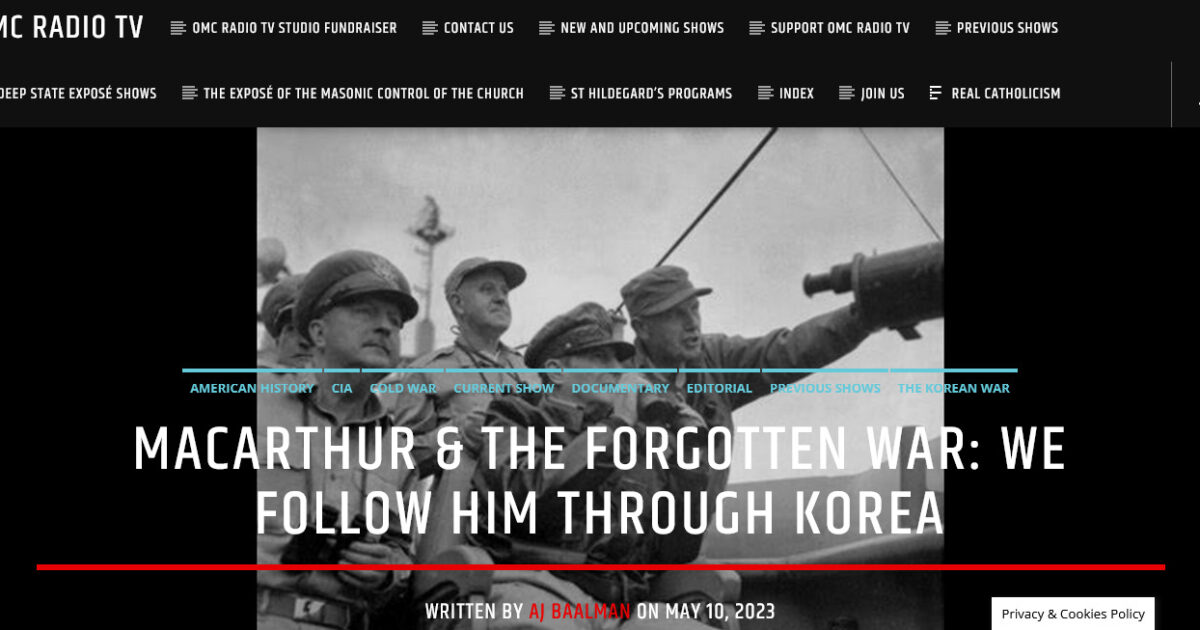 Douglas MacArthur saves South Korea from invasion | From Rome