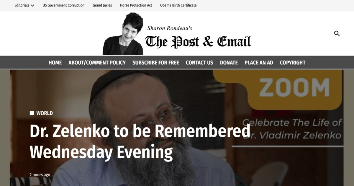 Remembering Dr. Zelenko, one year later | From Rome