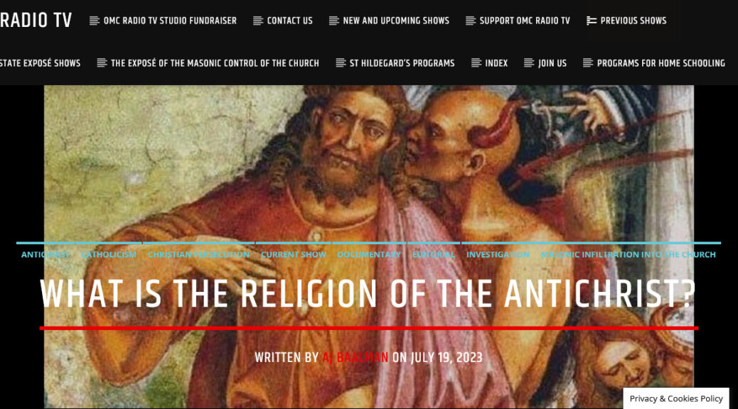 The Religion of the Antichrist: In what will it consist? According to ...