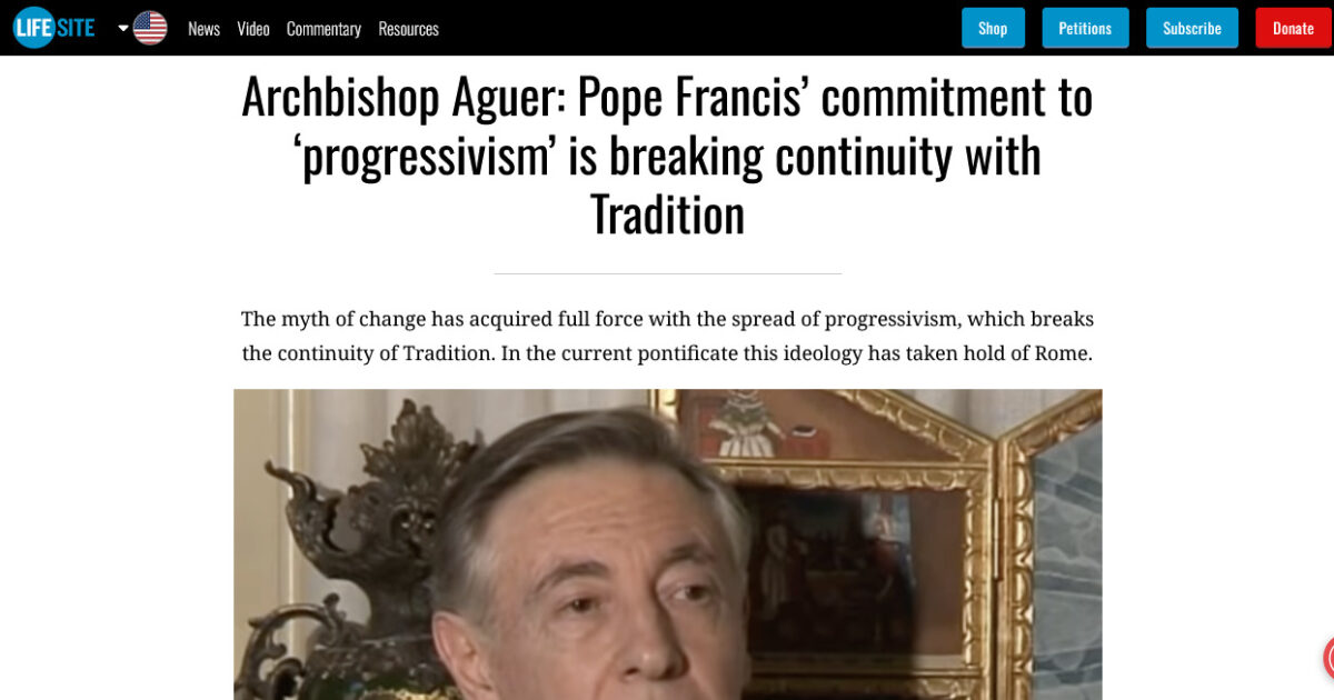 Bishop Arguer: Pope Francis’s insistence on progressivism risks harming ...
