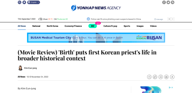 VATICAN / KOREA: Statue of First Korean Priest to be unveiled at St ...