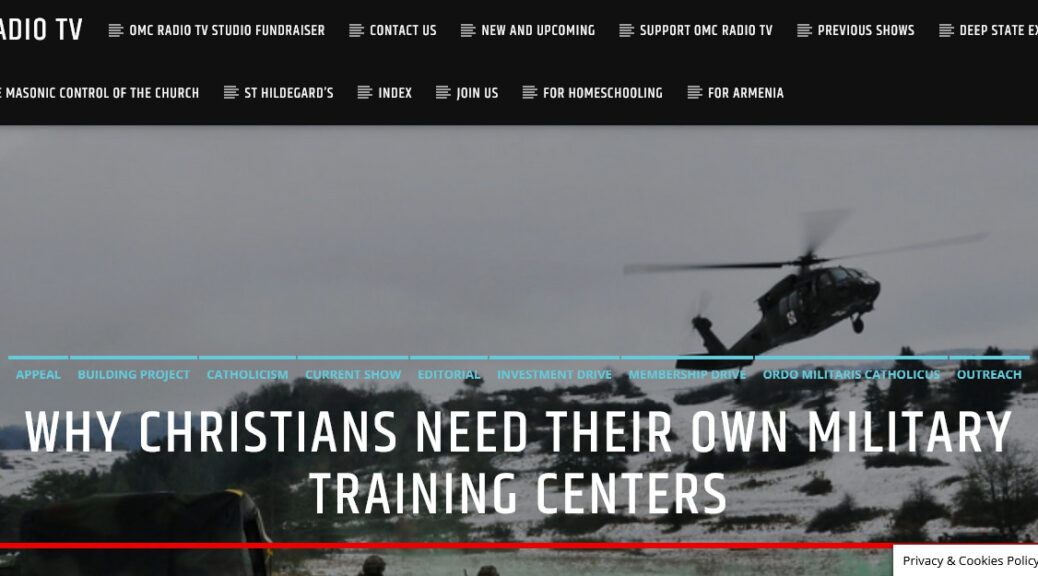 Why Christians ware not investing in their own Military Bases won’t ...