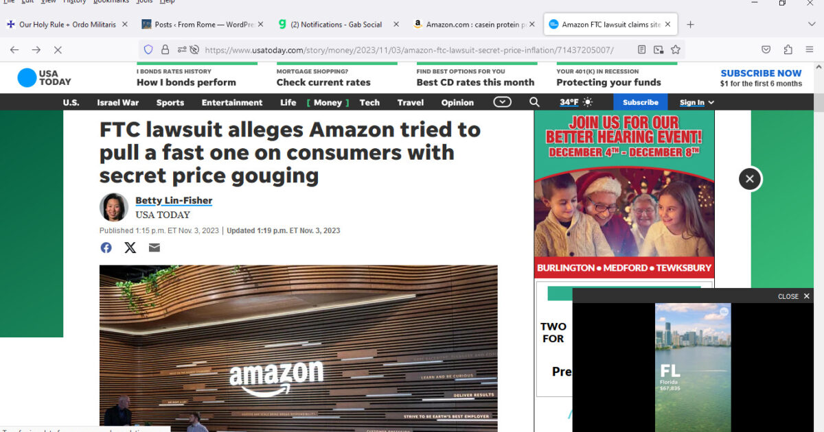 USA: Amazon caught by FTC for gouging consumers for $1 Billlion, in ...
