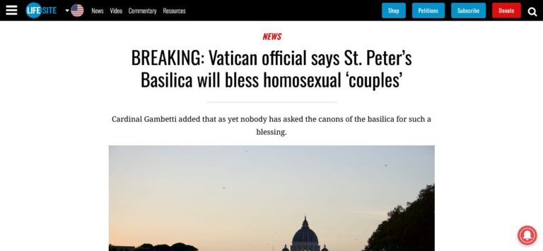 Defiled by Idol of Pachamama, St. Peter’s Basilica will embrace Sodom ...