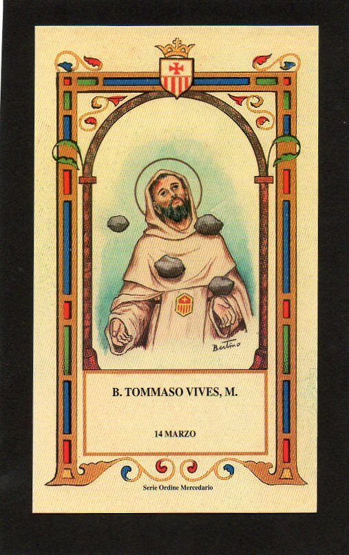 The 700th Anniversary of the Martyrdom of Bl. Tommaso of Vives ...
