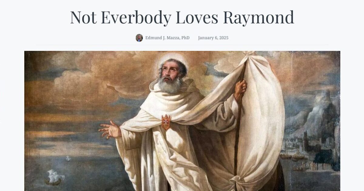 750 Anniversary: Why Saint Raymond of Penafort would say Pope Francis ...