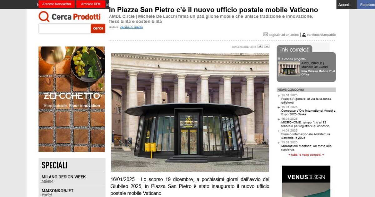 VATICAN: There is a new Post Office in the Piazza San Pietro | From Rome
