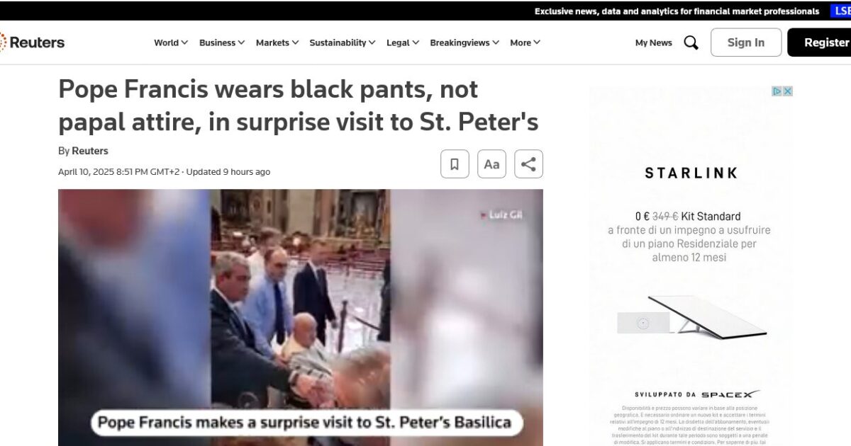 Pope Francis’ Thursday Stunt was to tempt Saint Pius X | From Rome