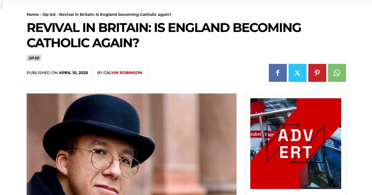 United Kingdom is on the way to become Catholic again | From Rome