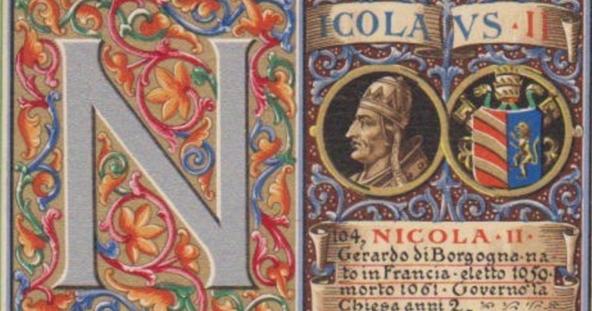 Pope Nicholas II’s Bull, “In Nomine Domini” (Papal Version) | From Rome