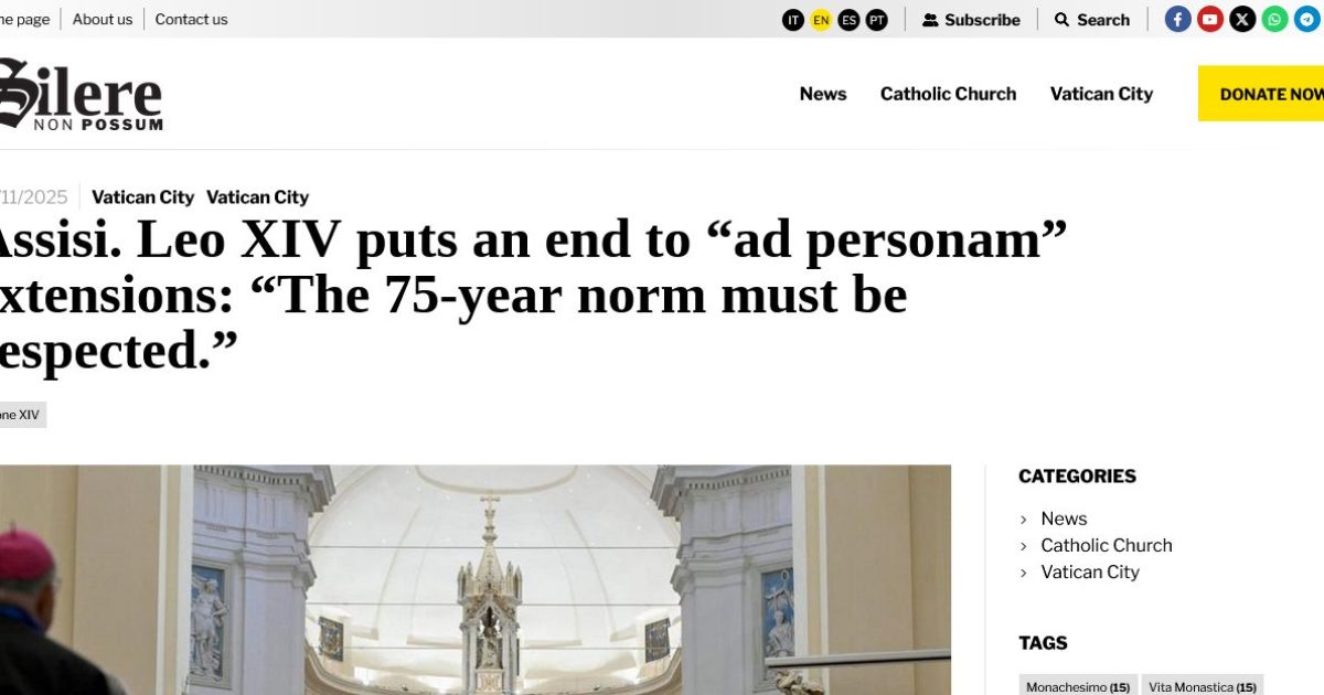 Antipope Calls for Mass Resignations of Bishops | From Rome